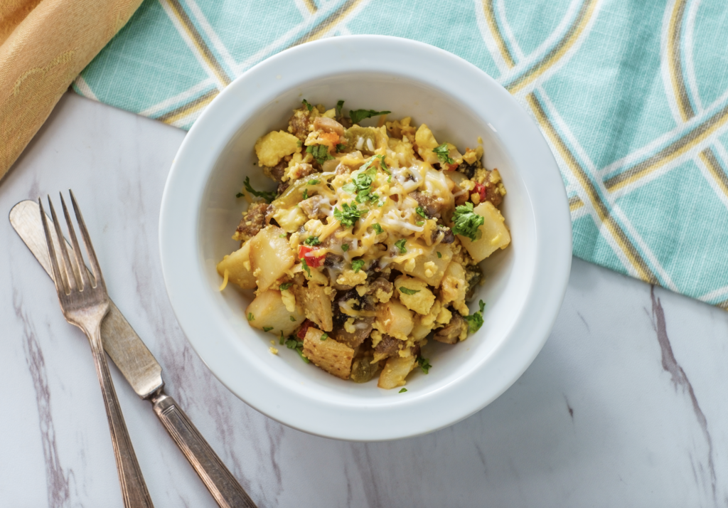 Portuguese Linguisa Sausage Skillet - Fit Food Cuisine